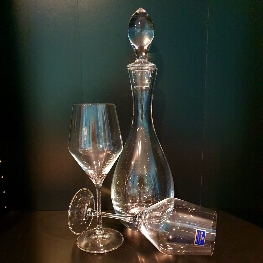 Sierlijke Wijn karaf - Bijzondergemaakt